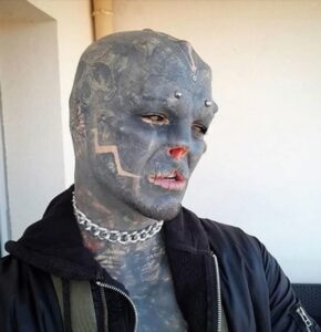 Anthony Loffredo, alias Black Alien : une transformation hors du commun ...