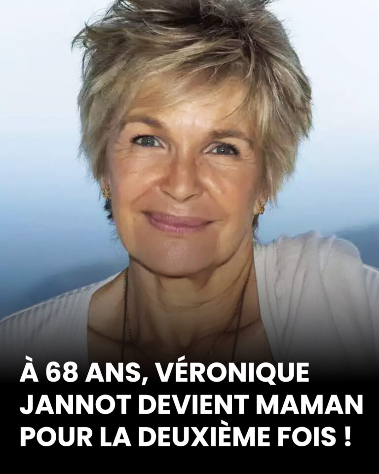Véronique Jannot, maman pour la seconde fois à 68 ans : un magnifique ...