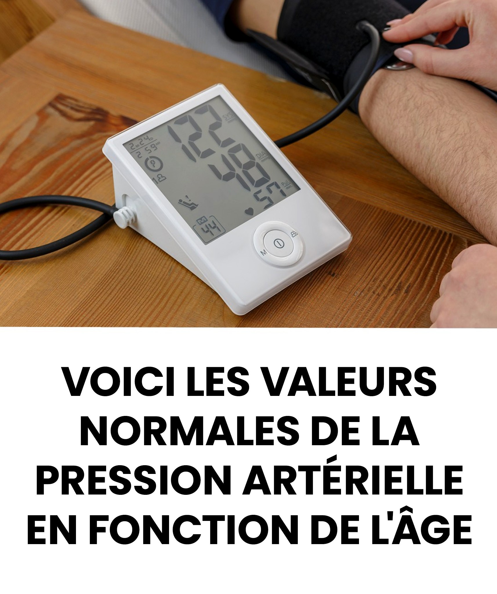 Guide complet des valeurs normales de la tension artérielle selon l’âge - Family santé