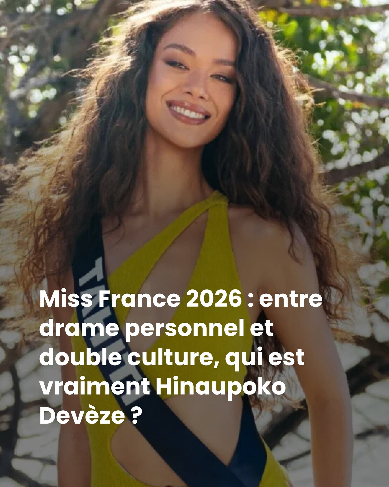 Miss France 2026 : entre drame intime et héritage polynésien, qui est ...